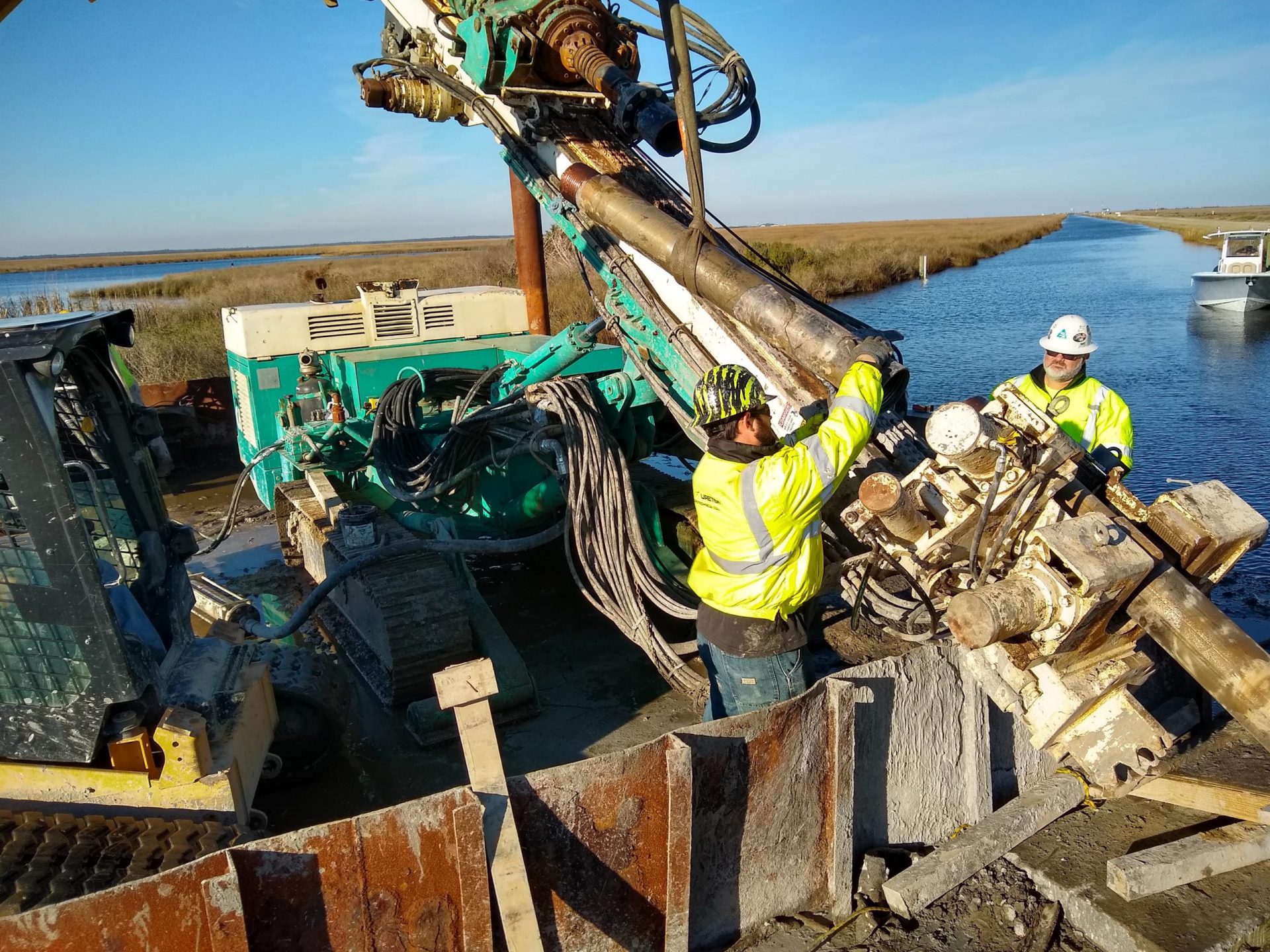 UMA Installs Tieback Anchors at USMC Bombing Range - UMA Geotechnical ...